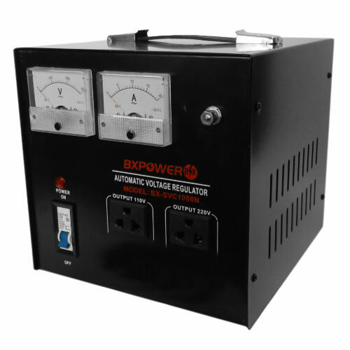 Regulador De Voltaje, 1000 Watts, 2 Tomas Polarizadas, 110/220v | Cotzul