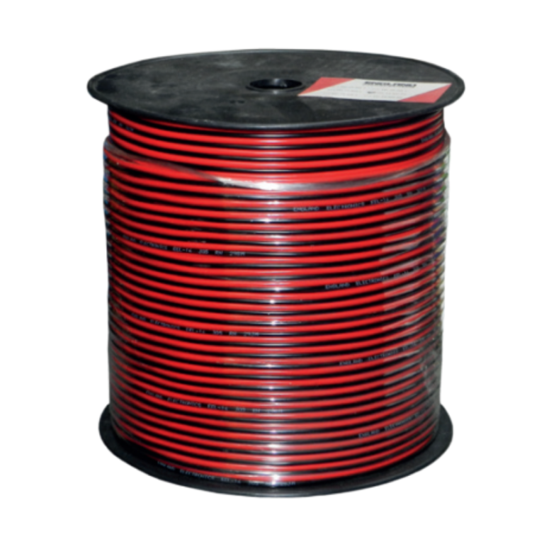 Cable calibre 14 Rojo y Negro, para parlante, England Electronics | Cotzul