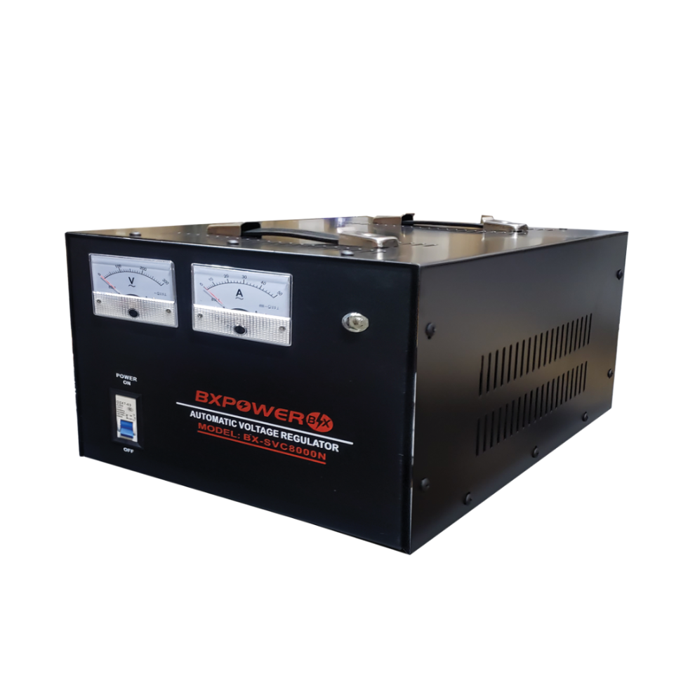 Regulador de Voltaje 110/220V-AC, 8000W, Bx Power | Cotzul